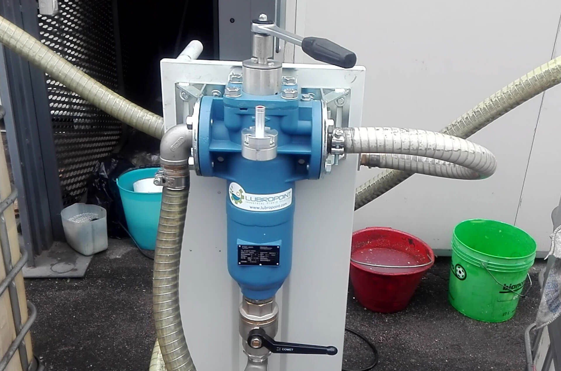 Alpa 10 - contaminated industrial fluids - Lubropoint